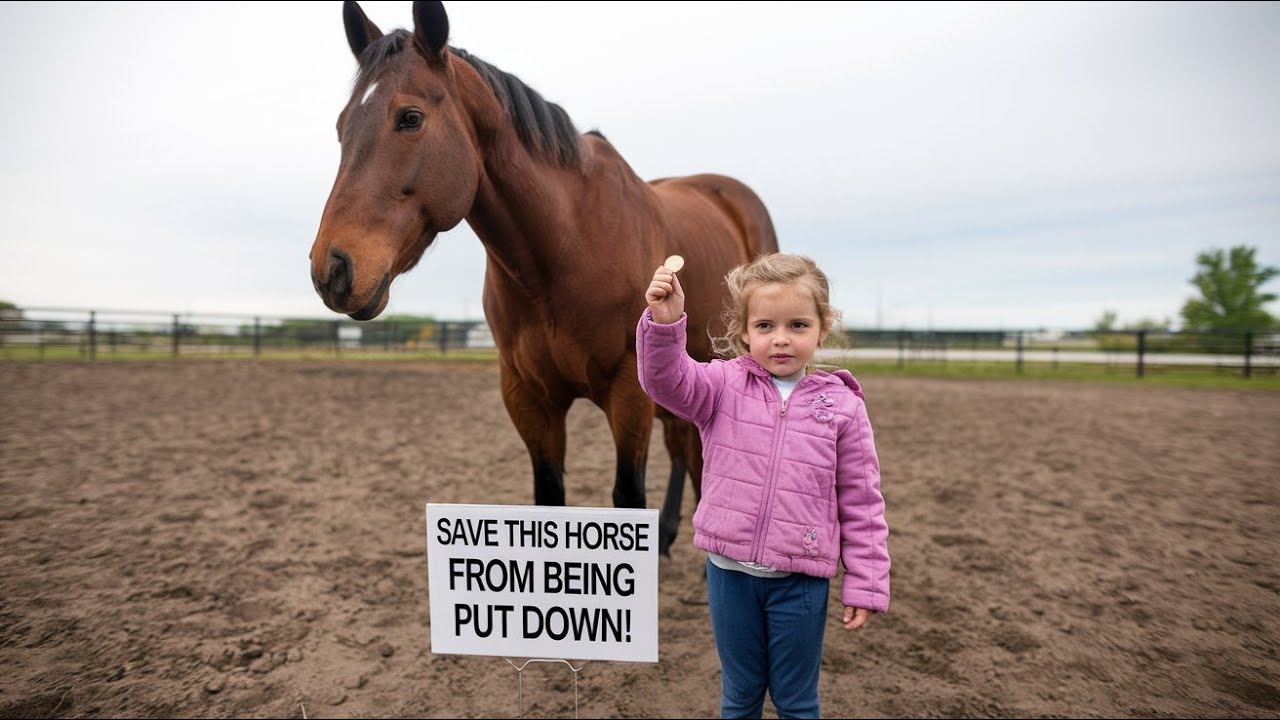 A 6-Year-Old Girl’s Amazing Discovery Saves a Paralyzed Horse from ...