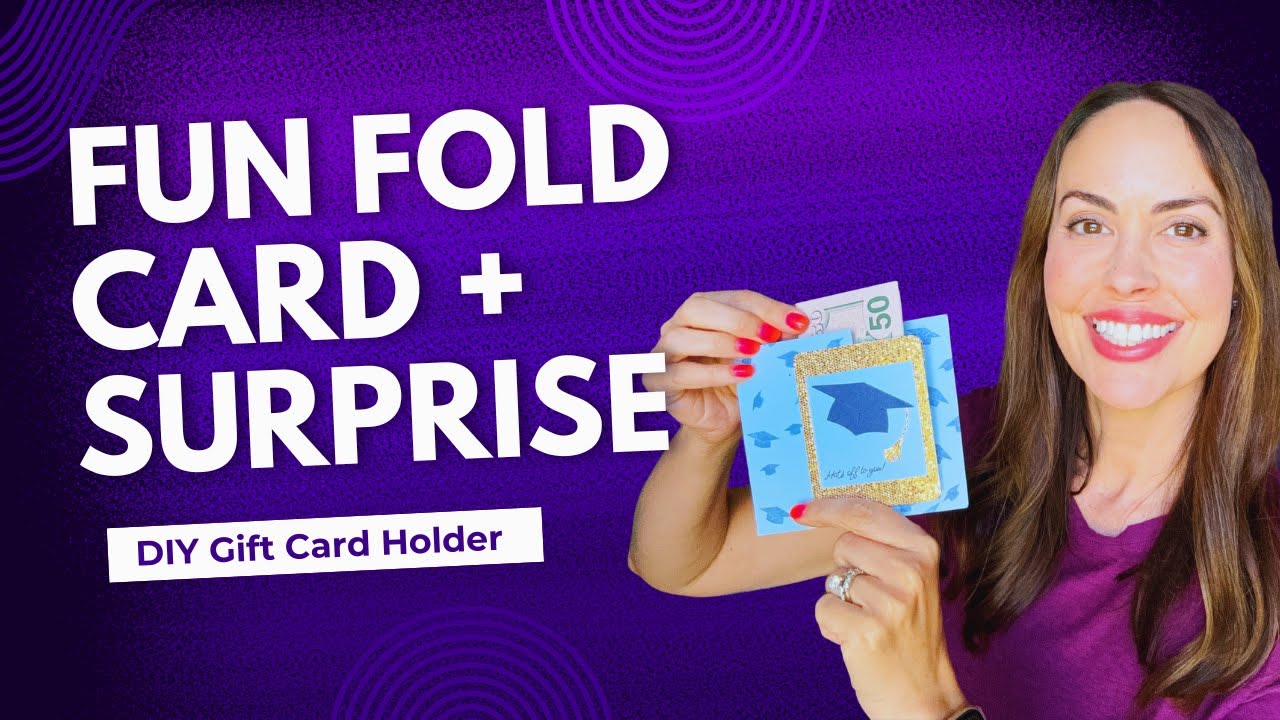 Z Fold Card with Hidden Money Pocket – Easy DIY for Any Occasion - YouTube