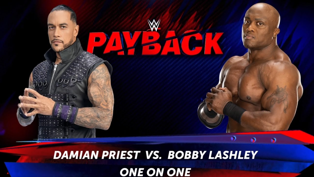 WWE 2K24 Damian Priest vs Bobby Lashley PS5 Simulation - YouTube