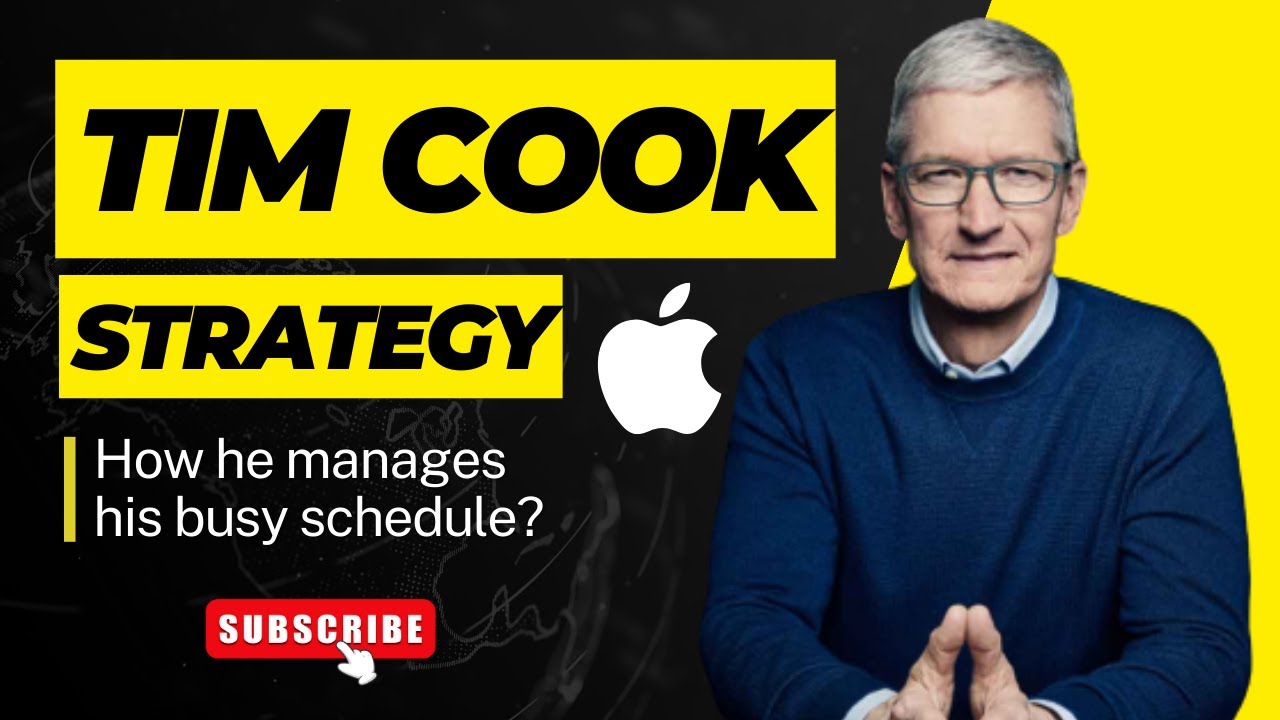 Inside the Busy Schedule of Tim Cook: How the Apple CEO Maximizes his ...