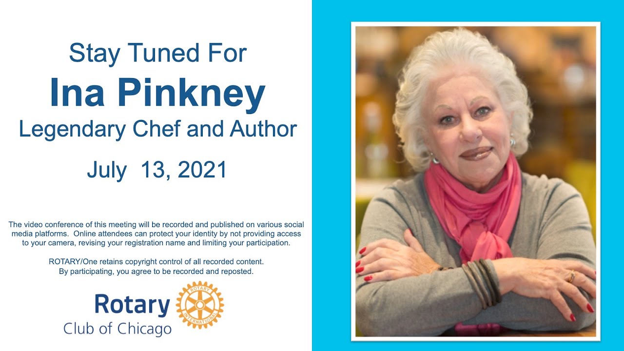 Ina Pinkney, Legendary Chef and Author - YouTube