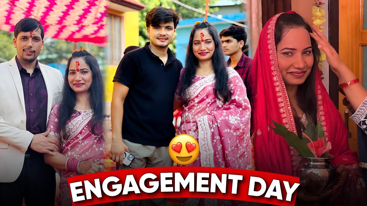 DIDI Ki Shadi Pakki Ho Gayi 😍 || Engagement Day 😍 - YouTube