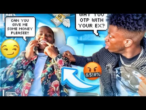Asking ex for money for birthday prank|beejay TV reaction video - YouTube