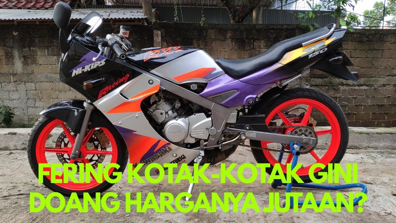 KAWASAKI NINJA R modifikasi ala SSR / 150SE - Irwan Purnomo - YouTube