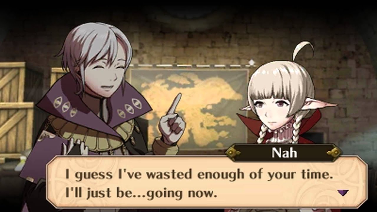 Fire Emblem Awakening - Henry & Nah Support Conversations - YouTube