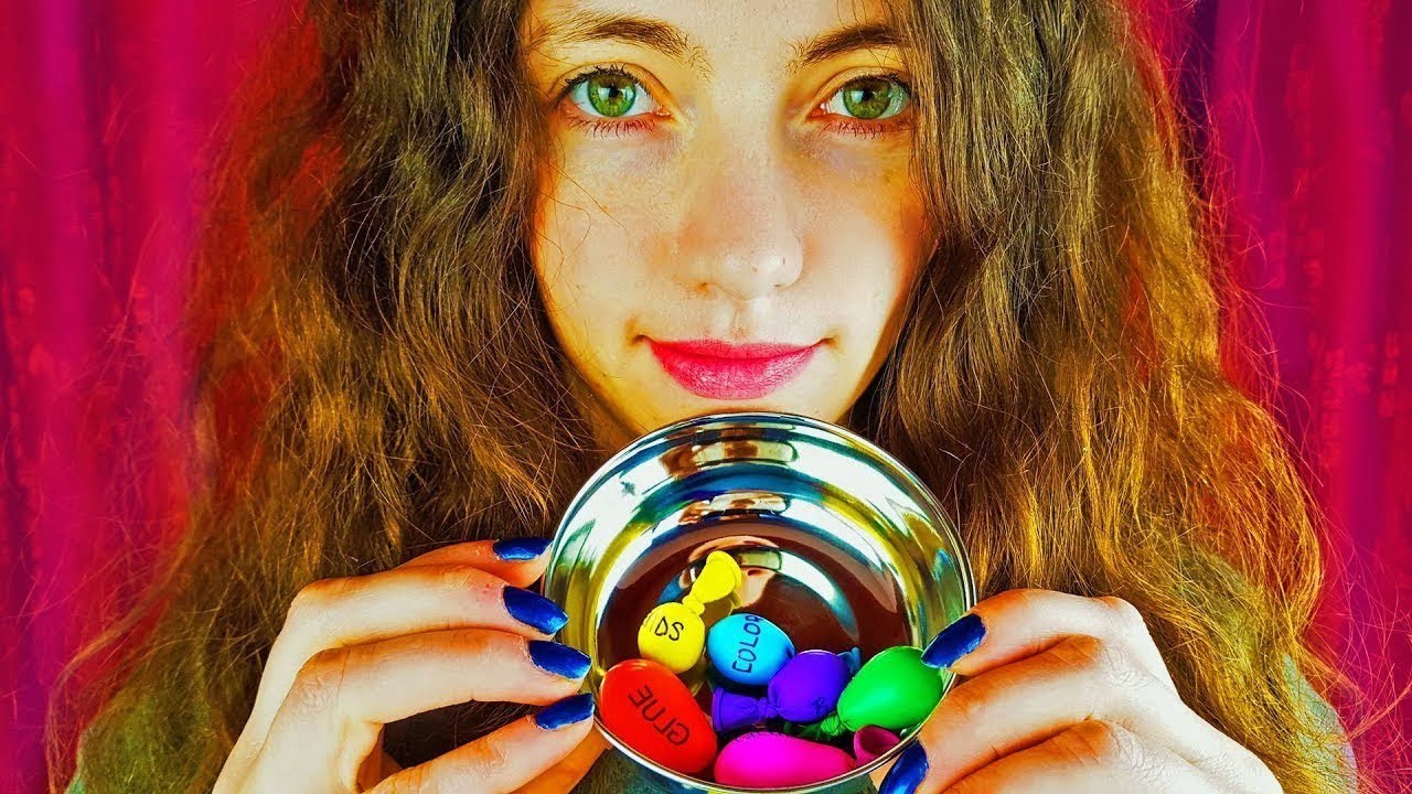 Backwards Slime Making With Mini Balloons - Izabela Stress - YouTube