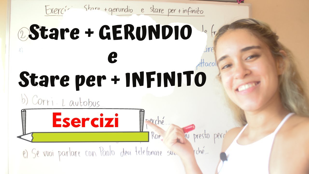 Exercícios com o verbo STARE no italiano! - YouTube