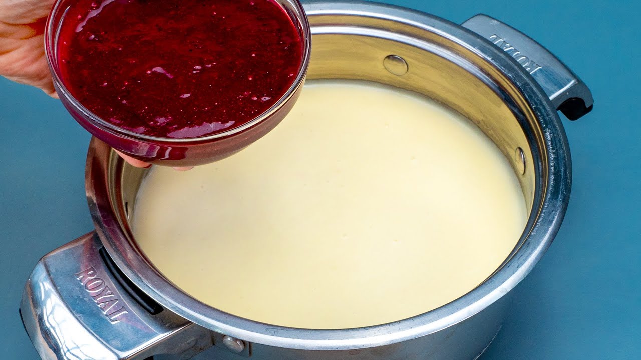 I’m the No.1 fan of this dessert with frozen berries. Without baking ...