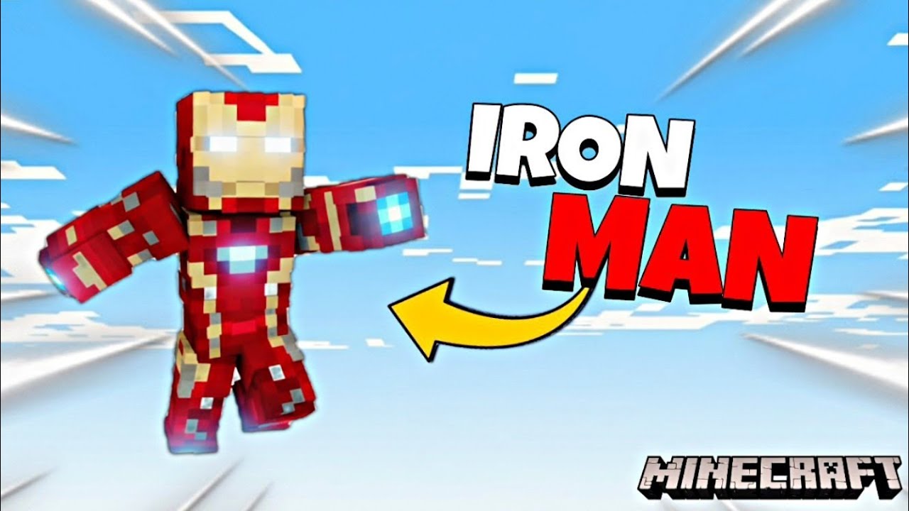 Minecraft But I Became IRON MAN! - YouTube