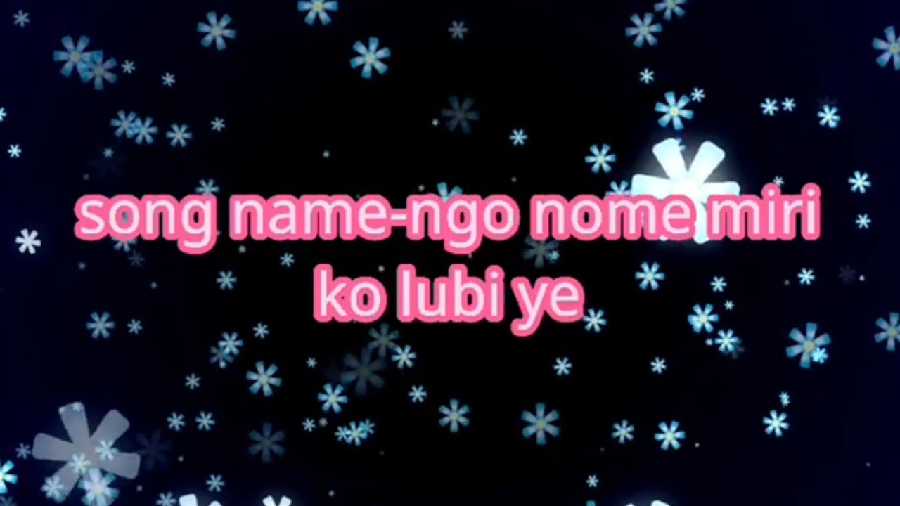 Adi song-ngo nome miri ko lubi ye/lyrics video song - YouTube