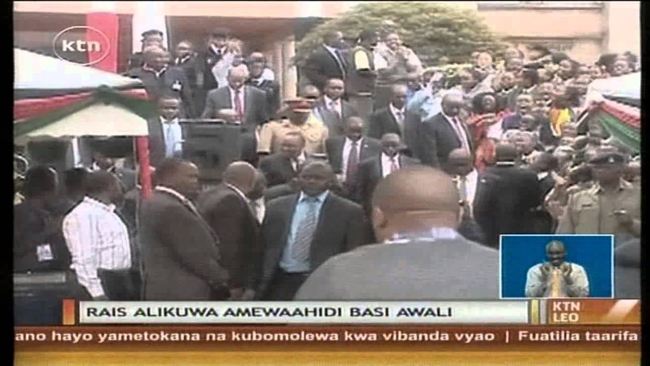 Shule ya State House Girls wapokea basi mpya kutoka kwa Rais Uhuru ...