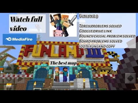 How to download funland 3 in minecraft on Android with media fire ...
