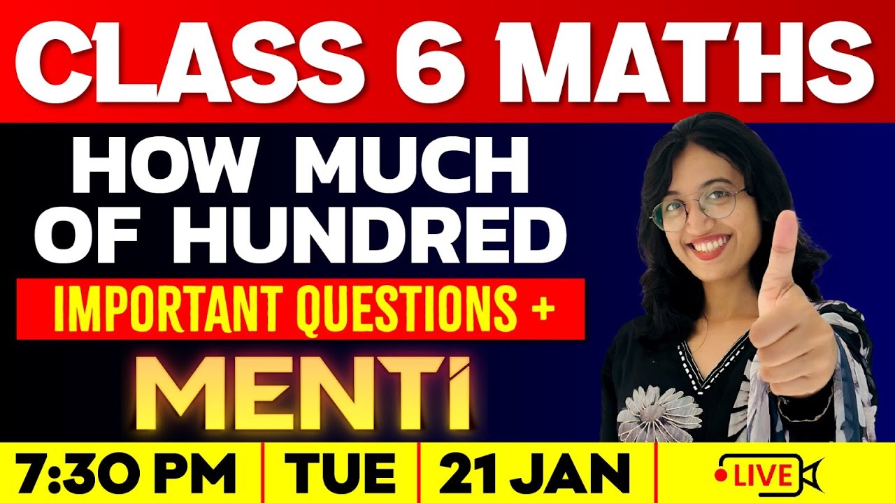 Class 6 Maths | How Much Of Hundred ?/ നൂറിൽ എത്ര ? | Important ...