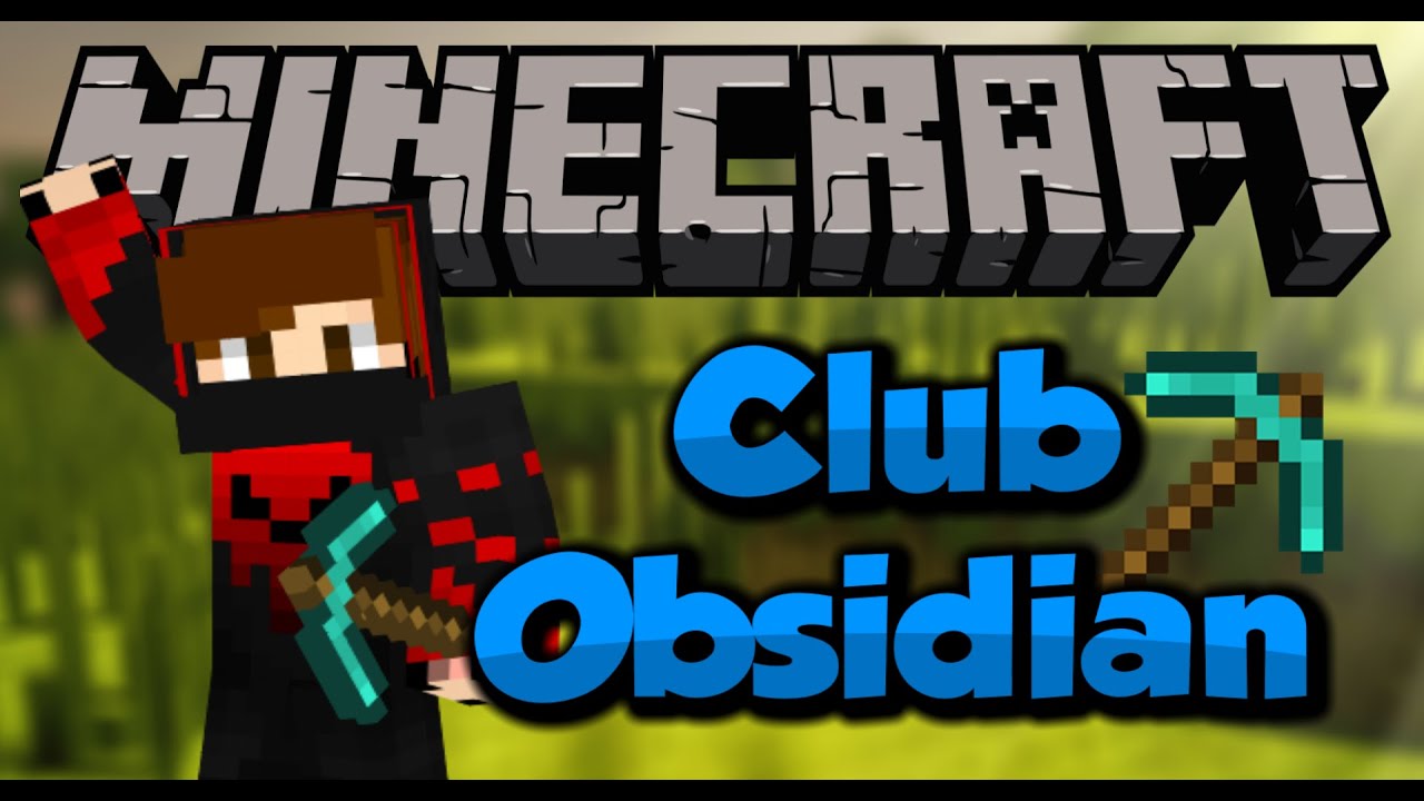Minecraft - Club Obsidian. New things around me And Chill stream - YouTube