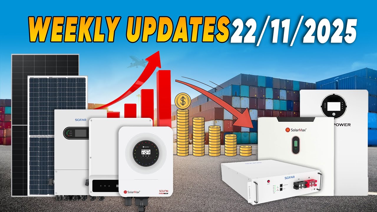SOLAR NEWS | Weekly Solar Updates 22/11/2025 | Prices, Policy Changes ...