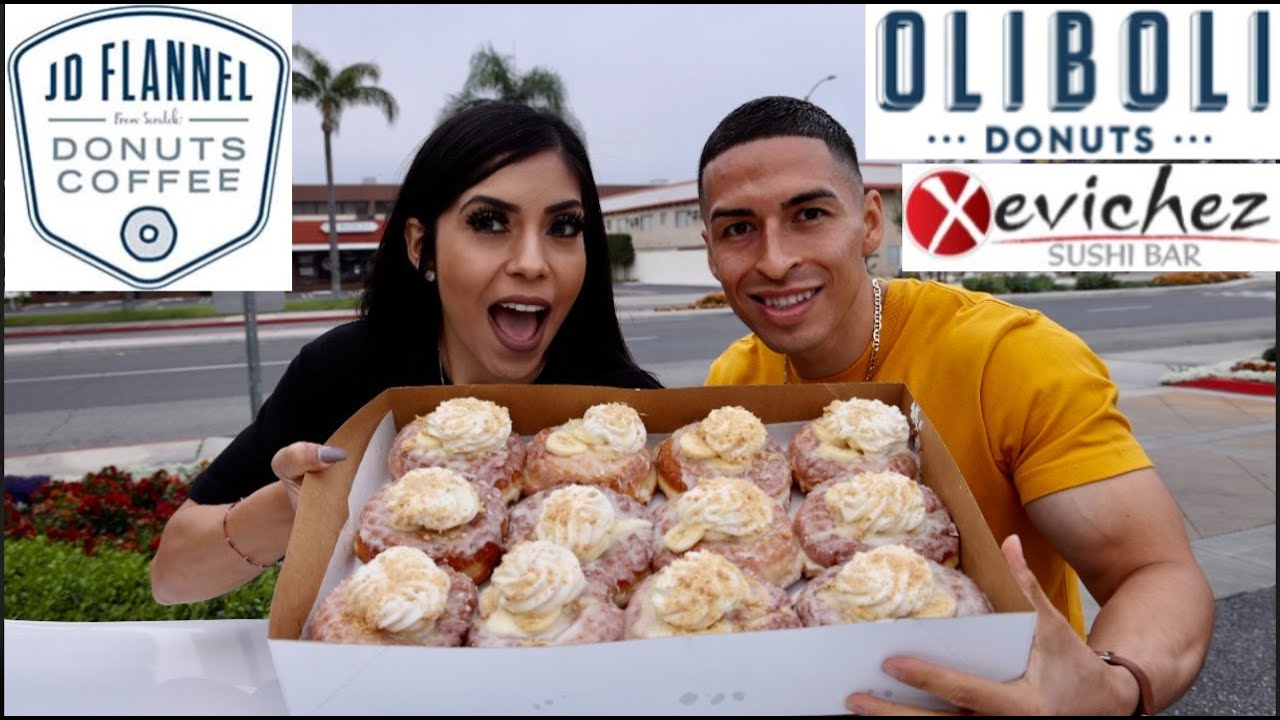 Epic Cheat Day #79 | Best Donut Shops in Orange County Oliboli & Jd ...