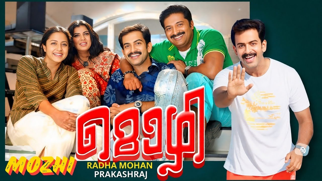 MOZHI MalayalamThriller Movie Prithviraj Sukumaran Jyothika Prakash Raj ...