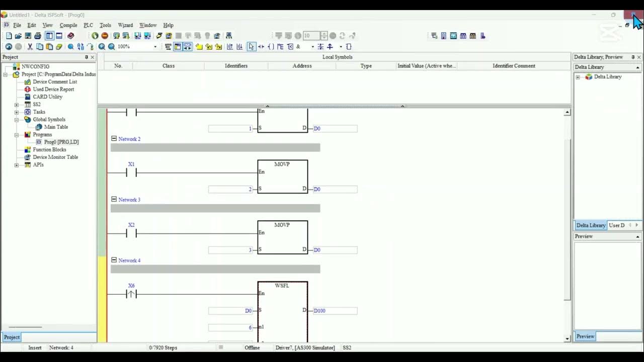 DELTA PLC [ AUTOMATIC SORTING MIXED PRODUCTS ] PROGRAMMING - YouTube