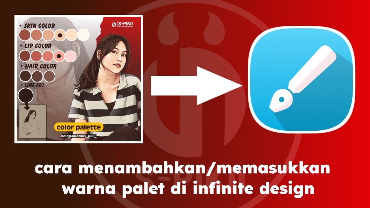 Tutorial vector art di infinite design | cara menambahkan/memasukkan ...