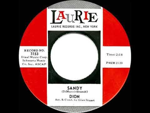 1963 HITS ARCHIVE: Sandy - Dion - YouTube
