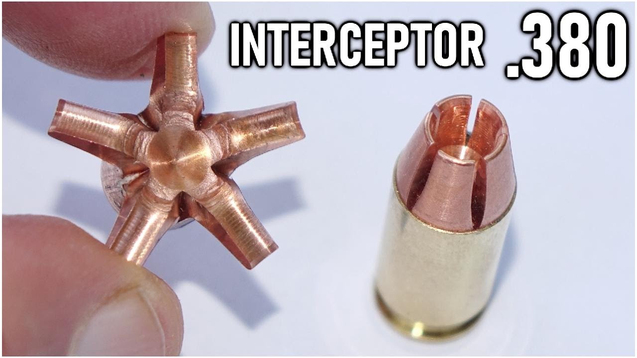 We test the NEW Interceptor .380 ACP Precision Rounds - YouTube