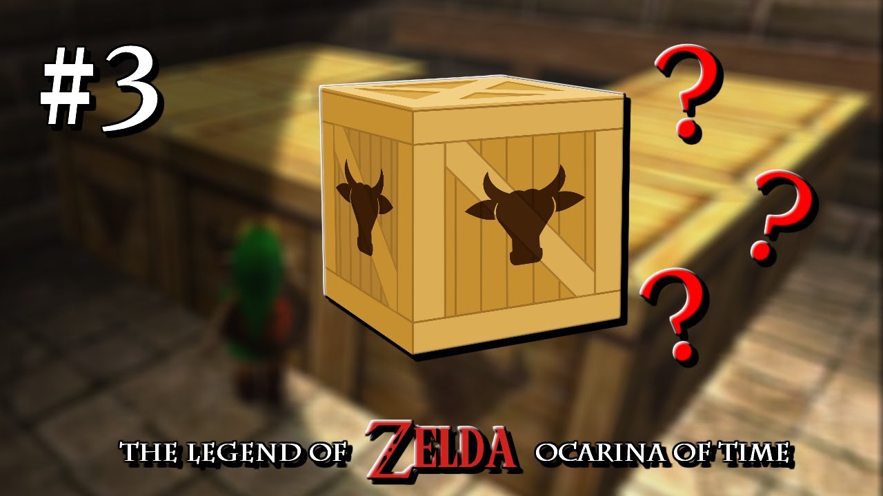 The Legend of Zelda: Ocarina of Time Part 3: Crate Confusion - YouTube