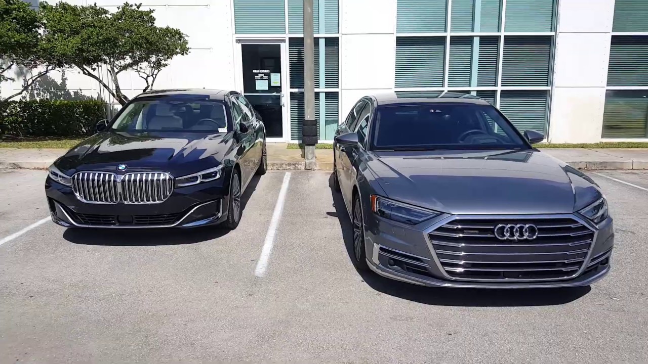 2020 Bmw 750i vs 2019 Audi A8 - Battle of the Autobahn Land Yachts ...