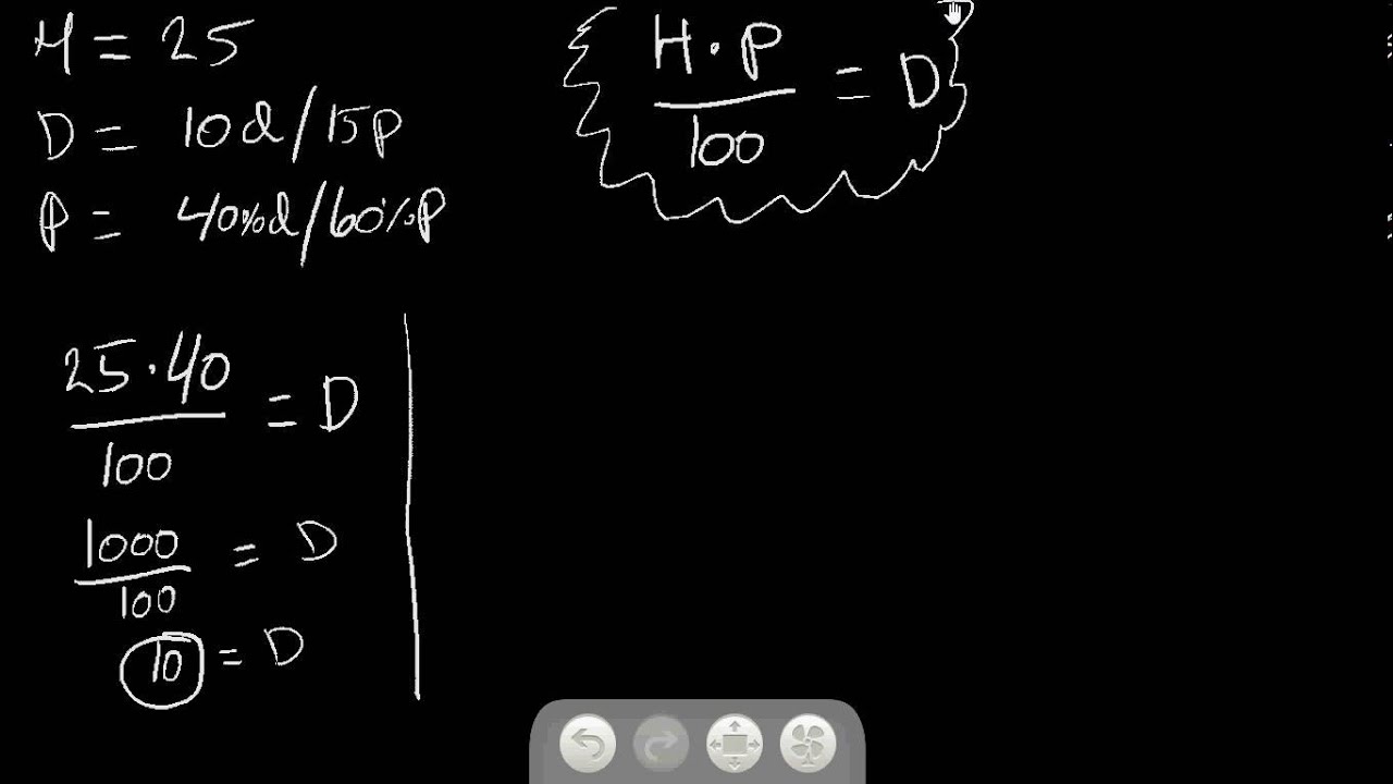 Matematik 8 procent - heleheden - delen - procent - YouTube
