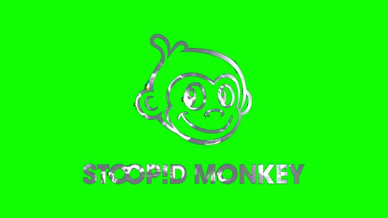 Stoopid Monkey (2009 - 2011) Logo Green Screen - YouTube