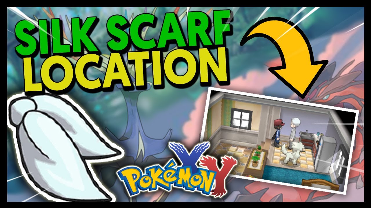 HOW TO GET THE SILK SCARF ON POKEMON X AND Y - YouTube