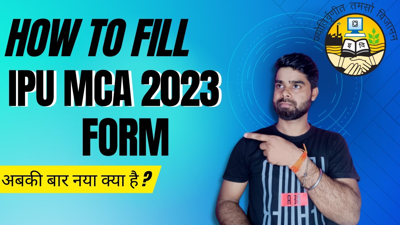 HOW TO FILL IPU 2023 MCA FORM - YouTube