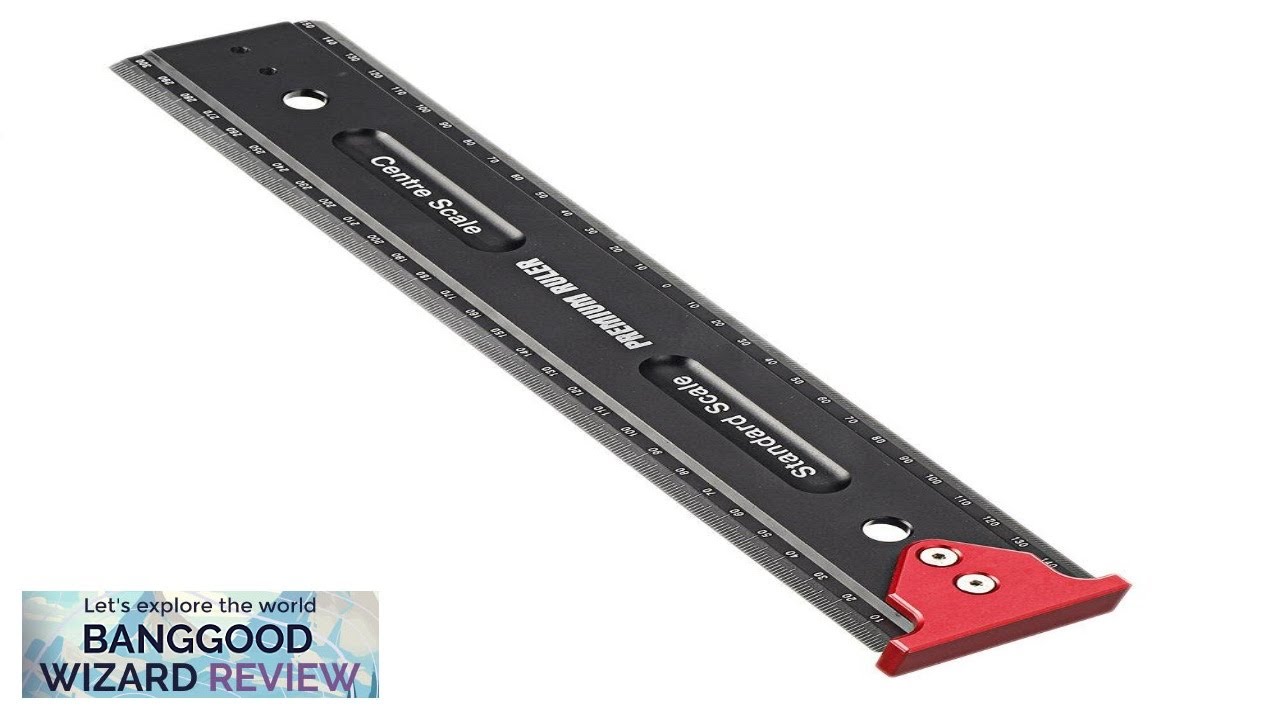 Marking T Ruler Durable Home Scribing Measuring Ruler With Hook Stop ...