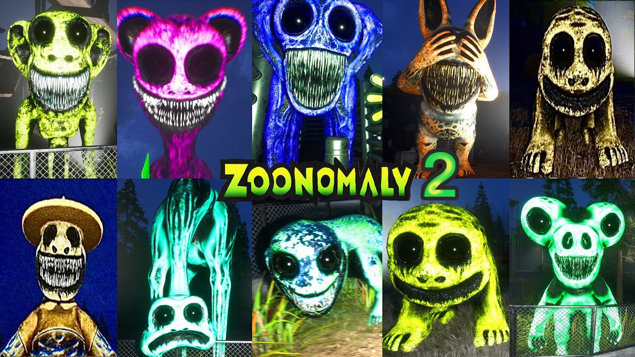 Zoonomaly 2 Teaser Menu Game Play - New All Monster vs All Boss vs All ...