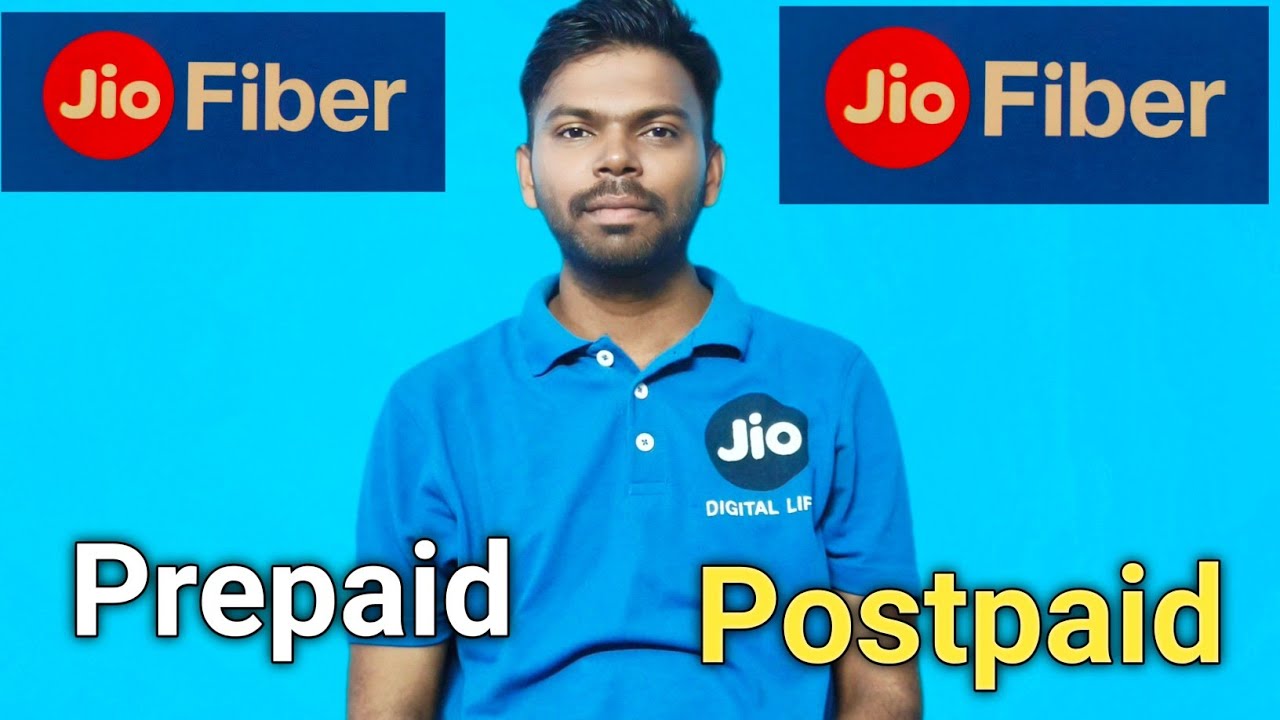 jio fiber postpaid or prepaid palne available - YouTube
