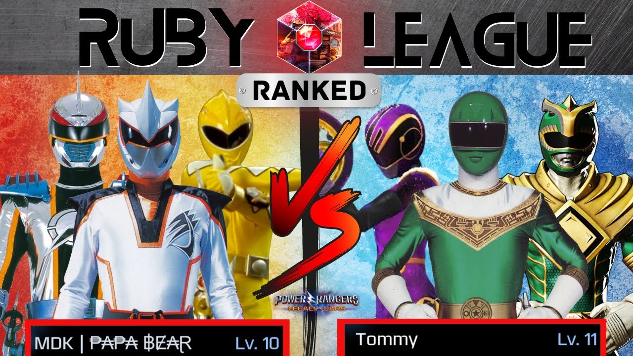 Power Rangers Legacy Wars Ranked Ruby League Battle, Dominic Hargan Vs ...