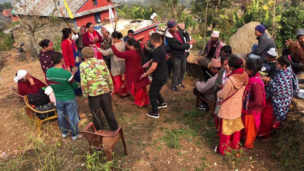 Bratabandha ceremony. Lets dance with traditional PANCHE BAJA. Part 2 ...