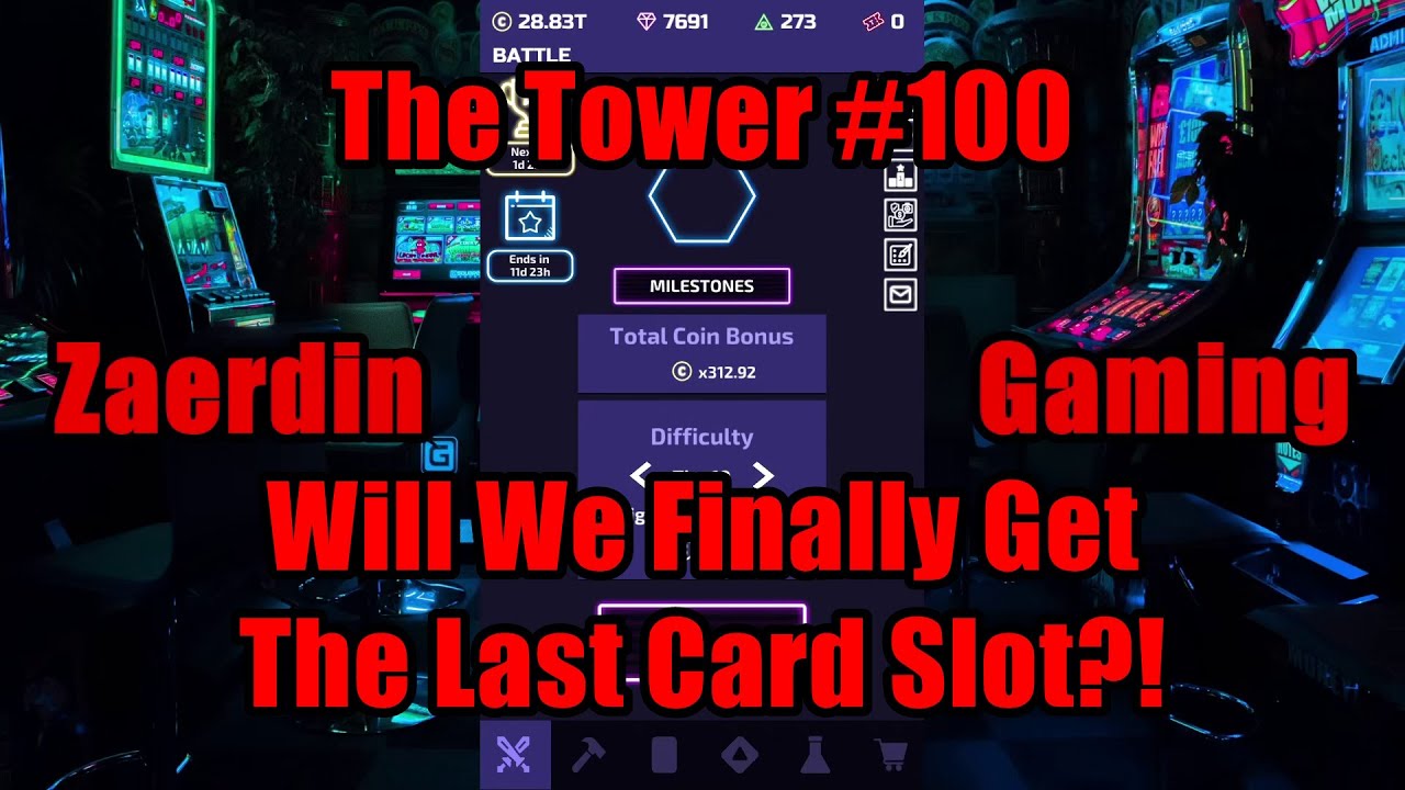 The Tower #100 - Will We Finally Get The Last Card Slot?! #TheTowerGame ...