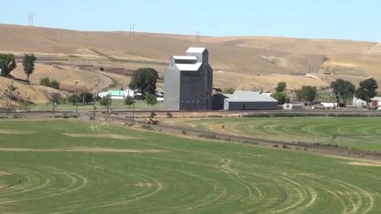Union Pacific Mainline passes Cunningham Sheep Co, Nolin, Oregon 7/25 ...