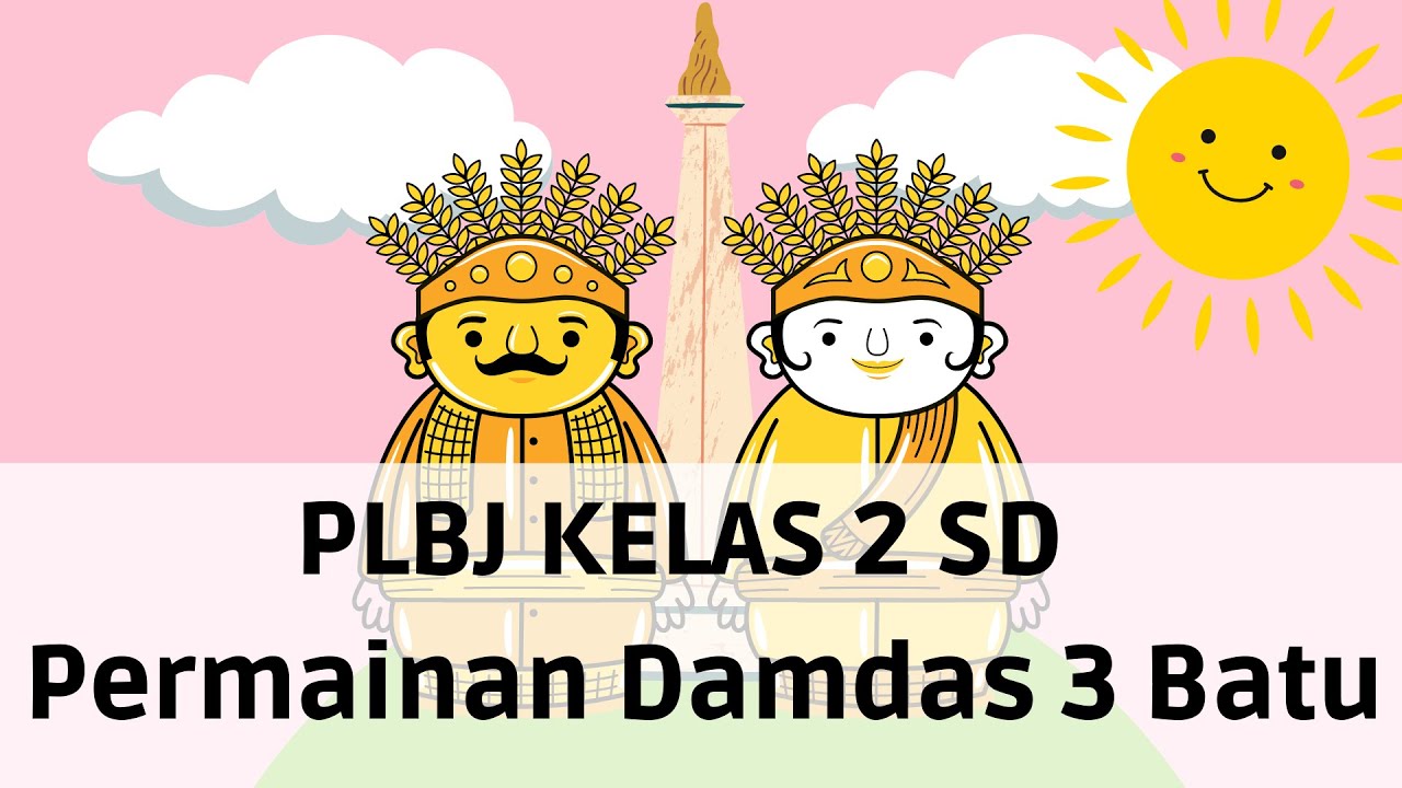 PLBJ Kelas 2 | Permainan Damdas 3 Batu #plbj - YouTube