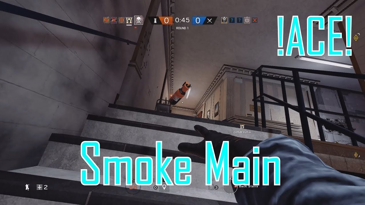 Smoke Main - Rainbow Six Siege Operation Health Smoke Gameplay ACE ...