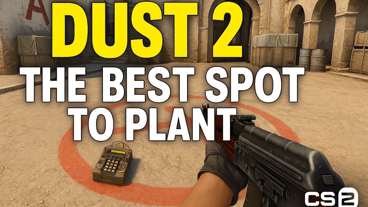 Dust 2 the best spot to plant - CSGO 2 - YouTube