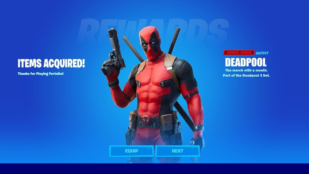 How To Get New Deadpool Skin in Fortnite! 😱 - YouTube