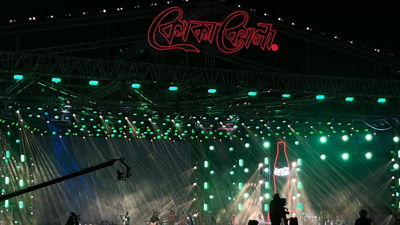 Coke Studio Bangla Live | Bonobibi | Meghdol | Lyrics Video - YouTube