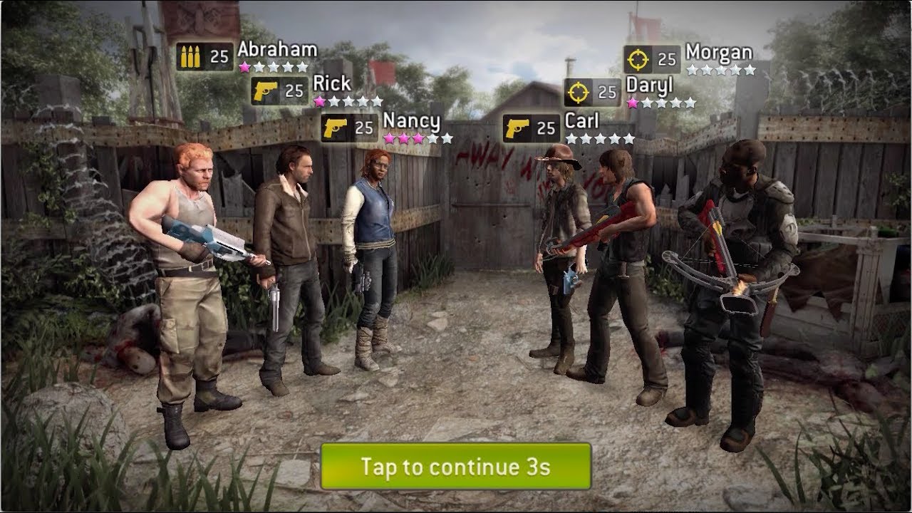 TWD: NML - Outpost raid gaining 10+ Influence points - YouTube