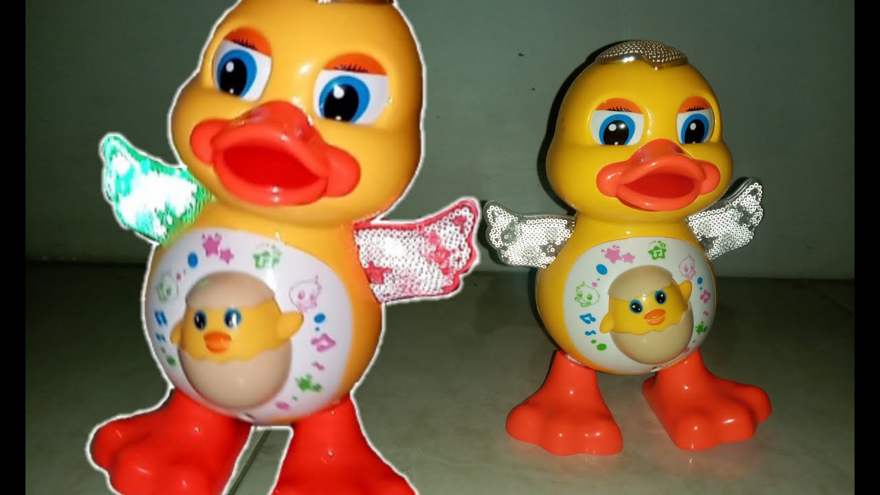 Humpty Dumpty the duck danced toys||Mainan robot bebek Menari - YouTube