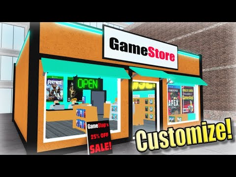 СТРОИМ СВОЙ ИГРОВОЙ МАГАЗИН В ROBLOX! GAME STORE!!!!!!!!!!!! - YouTube