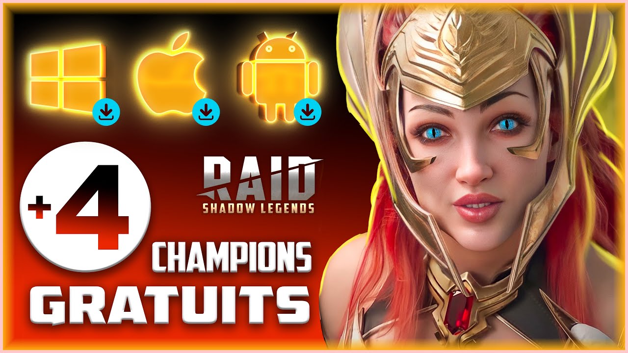 RAID Shadow Legends sur PC, Android FR 🇫🇷 Plarium play download 🇫🇷 F2P ...