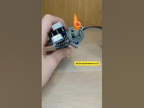 Лего техник механизмы, увеличение скорости - Lego technician mechanisms ...