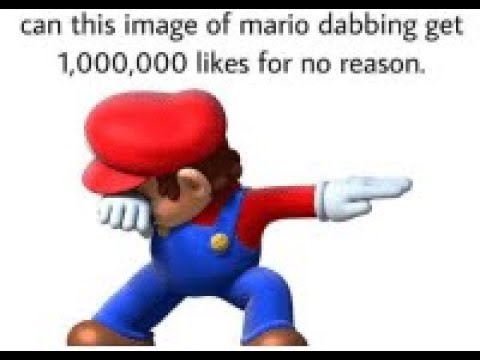 Mario Dabbing Meme- WATCH UNTIL END! - YouTube