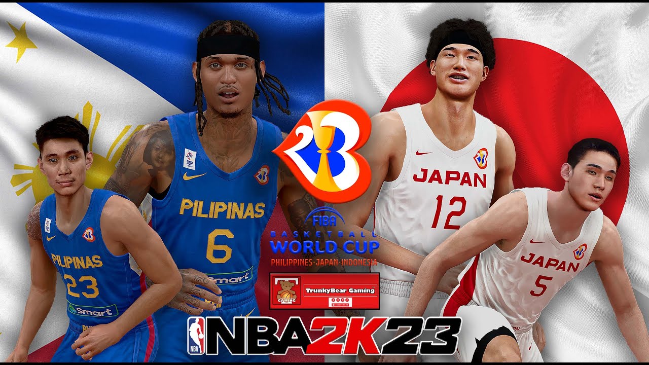 FIBA World Cup 2023 l Japan VS Gilas Pilipinas l NBA 2K23 PC Gameplay ...